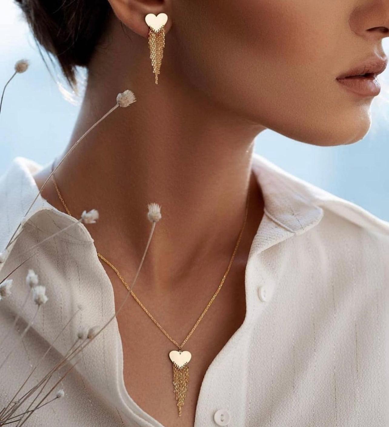 18K Gold Half Set ♥️ – navidjewellery